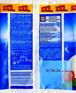 Food Label: Milbona Mozzarella (Zoma, Germany, Federal Republic ...