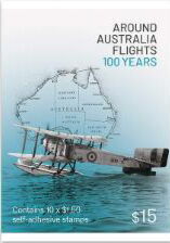 Stamp: First Circum-Australia Flight, Centenary (Australia(First Circum ...