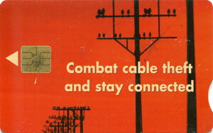 Phonecard: Combact Cable Theft and Stay Connected (Telkom, South Africa ...