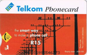 Phonecard: Combact Cable Theft and Stay Connected (Telkom, South Africa ...