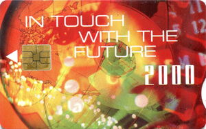Phonecard: In Touch With The Future 2000 (Telkom, South Africa(Chip Cards) Col:ZA-TKM-0124,MV ...