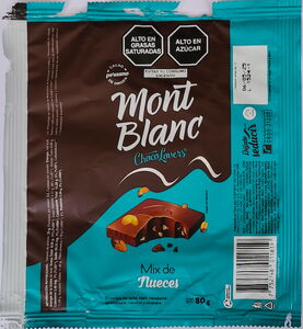 Chocolate Wrapper: Montblanc Mix de Nueces (Compañía Nacional de ...