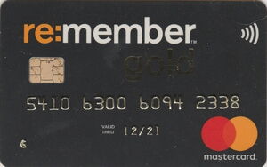 Bank Card: Re:member Gold (EnterCard Group AB,, NorwayCol:NO-MC-0037