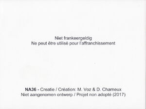 Stamp: Europe - Bridges (Belgium(Non Adopted Designs (NA)) Bel:BE NA36