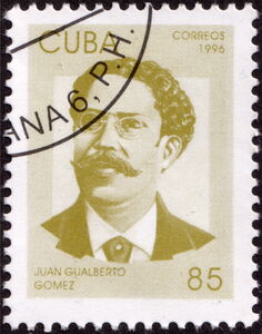 Stamp: Juan Gualberto Gómez (1854-1933) (Cuba(Patriots) Mi:CU 3937,Sn ...