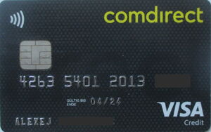 Bank Card: Comdirect Black (Comdirect Bank, Germany, Federal ...