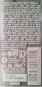 Drink Label: Desperados Original Tequila (Heineken Brouwerij ...