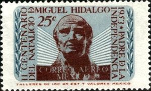 Stamp: Miguel Hidalgo y Costilla (Mexico) (Bicentenary of Birth of ...