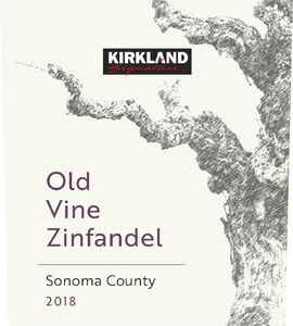 Drink Label: Kirkland Signature Old Vine Zinfandel Sonoma County (DC ...