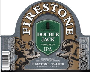 Drink Label: Firestone Double Jack Double IPA (Firestone Walker Brewing ...