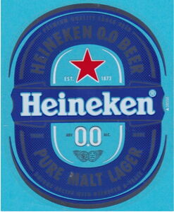 Drink Label: Heineken 0.0 Pure Malt (Heineken Brouwerij, NetherlandsCol ...