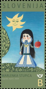 Stamp: Illustration by Marlenka Stupica (Slovenia(Slovene Illustrators ...