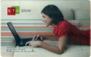Bank Card: Code card (BTA Bank, RussiaCol:RU-GM-0440