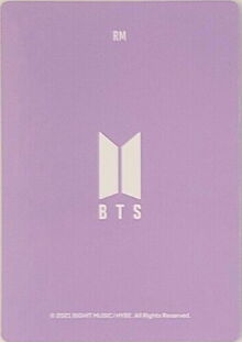Game Card: BTS merch box 3 photocard (Kpop(BTS) Col:BTS-O-MBOX-03-001