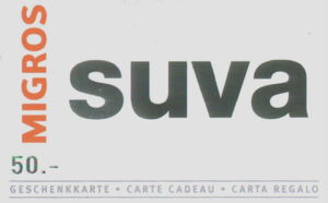 Gift Card: Suva (Migros, Switzerland(Migros) Col:CH-MIG-1183-050-V8