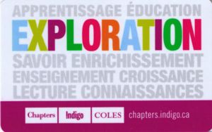 Gift Card: Explore (Chapters-Indigo-Coles, Canada) (Chapters-Indigo ...