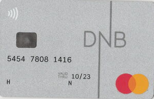 Bank Card: Dnb (DnB NOR Bank ASA, NorwayCol:NO-MC-0038