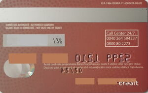 Bank Card: Star Forte - new symbol (Banca Transilvania, RomaniaCol:RO ...