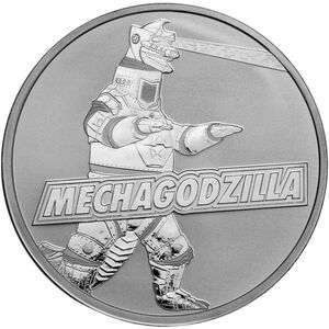 Coin: 2 Dollars (Godzilla - Mechagodzilla) (Niue(Numismatic Product ...