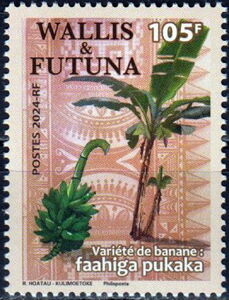 Stamp: Banana (Faahiga pukaka) (Wallis and FutunaYt:WF 979 📮