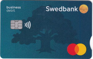 Bank Card: MasterCard Business (Swedbank, EstoniaCol:EE-MC-0196