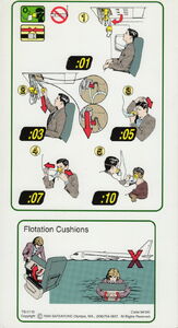 Safety Card: B737-200rs (Frontier Airlines, United States of AmericaCol ...