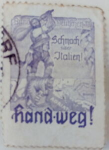 Stamp: Schmach über Italien! (Austria: Cinderella StampsCol:AT 1915-01