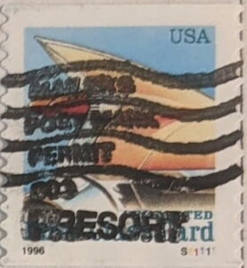 Stamp: Auto Tail Fin - Presorted First-Class Card (United States of ...