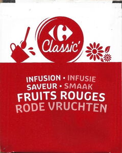Theezakje: Fruits Rouges/Rode Vruchten, semi-glossy (Carrefour, België ...