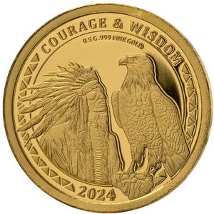 Coin: 20 Dollars (Native Americans - Eagle) (Liberia(1965~Today ...