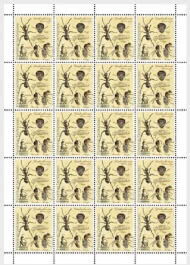 Stamp: Alpine Silver Ant (Formica selysi) Surcharged (Liechtenstein ...