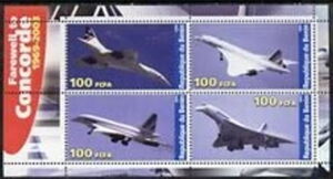 Stamp: Concorde Farewell (Benin: Illegal Stamps(Aviation (2003)) Col:BJ ...