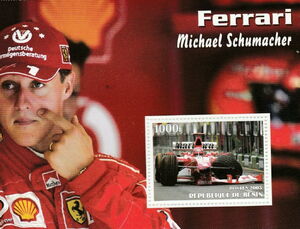 Stamp: Ferrari Michael Schumacher (Benin: Illegal Stamps(Ferrari (2003 ...