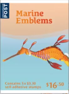 Stamp: Weedy Seadragon (Phyllopteryx taeniolatus) (Australia(Marine ...