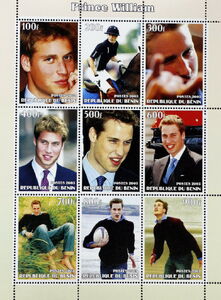 Stamp: Prince William (Benin: Illegal Stamps(Royalty (2003)) Col:BJ ...