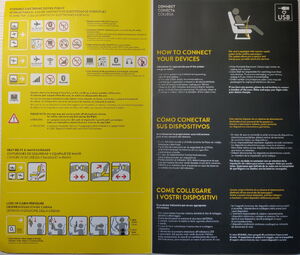 Safety Card: Airbus A321 ACF (Vueling, SpainCol:VLG-ES-0026