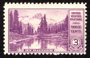 Stamp: Mount Rainier National Park (1899), Washington (United States of ...