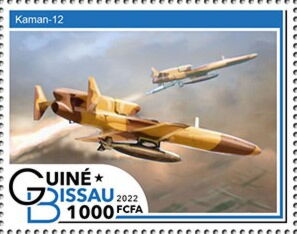 Stamp: Kaman-12 (Guinea-Bissau(Military Drones (2022)) Yt:GW 10095