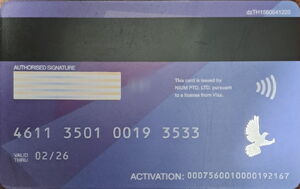 Bank Card: DEEL / Nium PTD. LTD. (DEEL, United States of AmericaCol:US ...