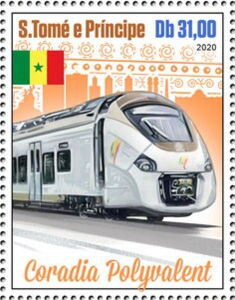 Stamp: Coradia Polyvalent (São Tomé and Príncipe(African Trains (2020 ...