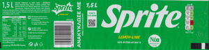 Drink Label: Sprite, Lemon Lime (Coca-Cola 3E Greece ABEE, Greece(Scan ...