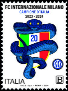 Timbre: Inter, Winners of 2023-2024 Italian Football Championship ...
