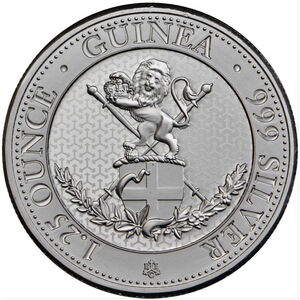 Coin: 1.25 Pounds (Standing Lion Guinea) (Saint Helena(2012~2022 ...