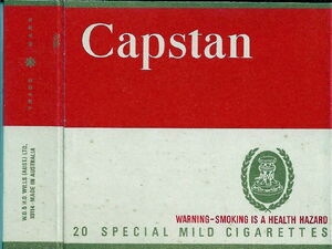 Cigarette Pack: Capstan 20 (AustraliaCol:AU-CT-0017