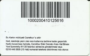 Functional Card: Carrefour (Shops - Supermarkets, Türkiye (Turkey ...
