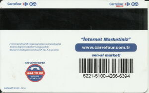 Functional Card: Carrefour (Shops - Supermarkets, Türkiye (Turkey ...