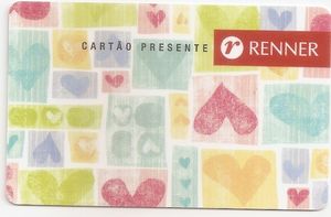 Gift Card: Love (Renner, Brazil(Renner) Col:BR-REN-036a