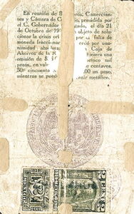 Banknote: 1 Peso (Mexico(Specialized Issues Revolutionary) Wor:S-544a.1