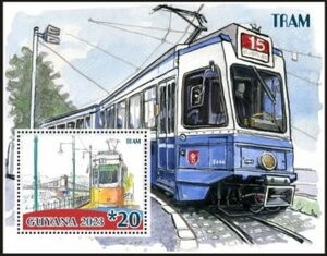 Stamp: Trams (Guyana: Illegal Stamps(Trams) Col:GY-IL 2023-07/09 📮