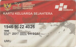 Bank Card: Himbara (Bank BNI, IndonesiaCol:ID-GM-0202